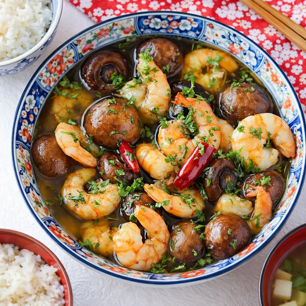 Style Shrimp and Mushroom Ajillo: 4 Easy Steps for an Amazing Japanese ...